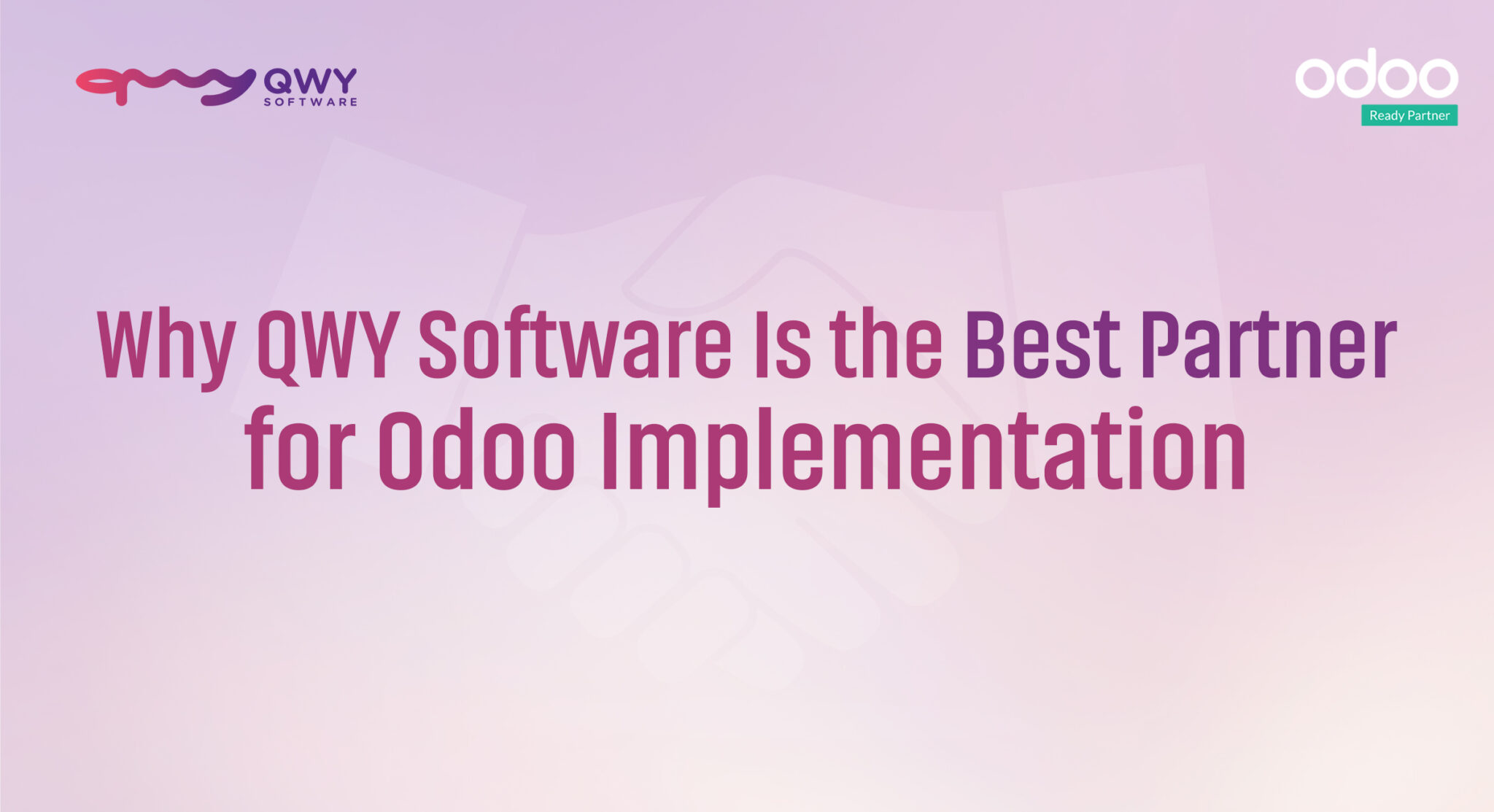 Best Odoo Implementation Partner | Why QWY Software Stands Out